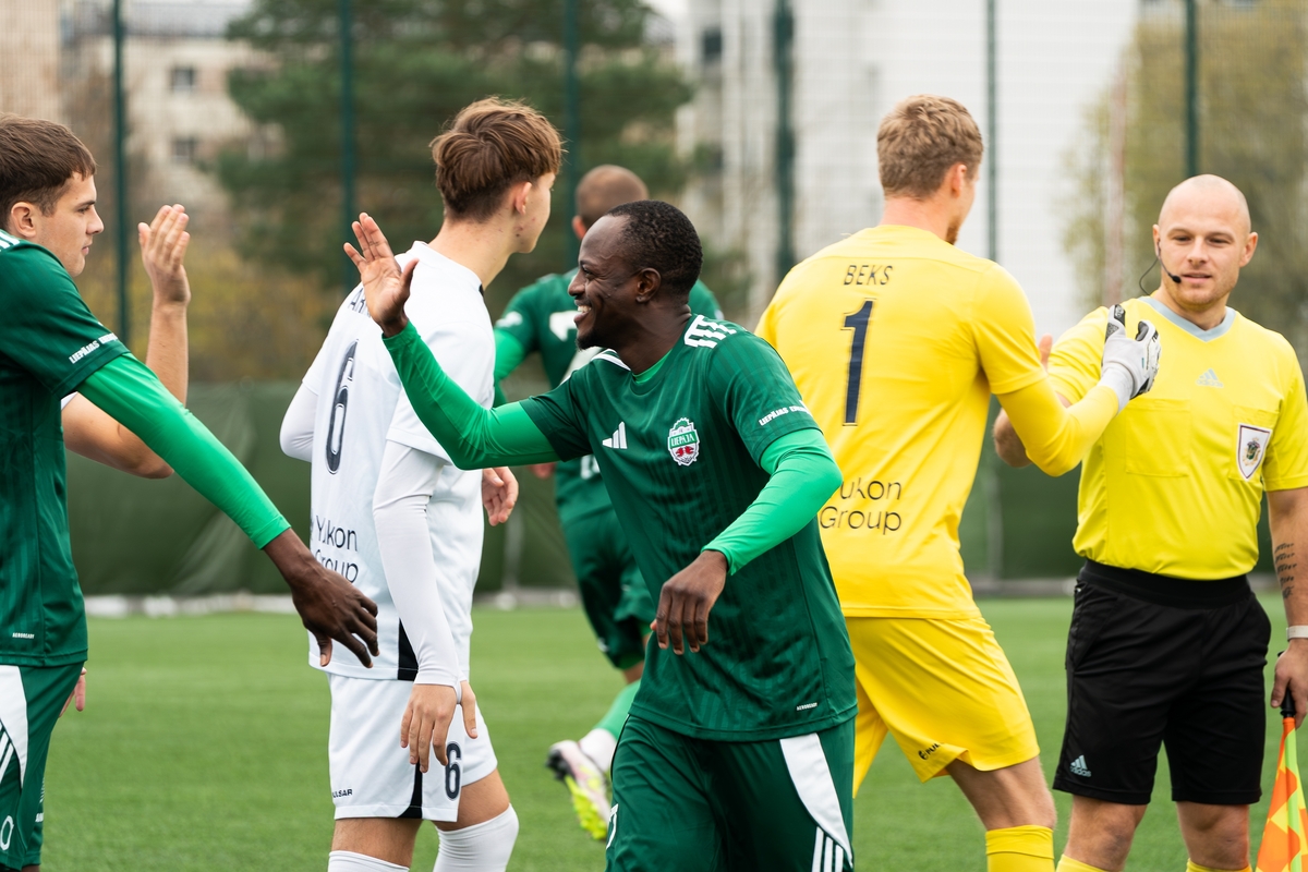 FK Liepāja одержала победу над BFC Daugavpils в последней домашней игре сезона (фото)